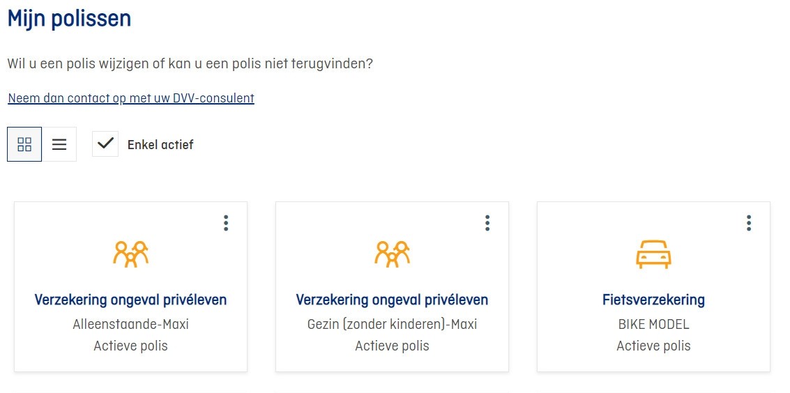 MyDVV: je persoonlijke klantenzone | DVV verzekeringen, gewoon goeie ...
